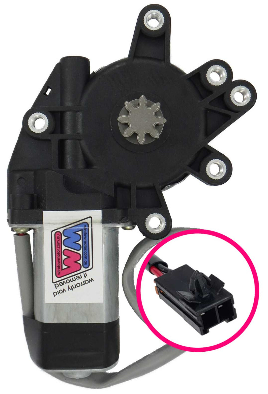 8-Tooth q Style window motor to fit Nissan – windowmotor.com.au